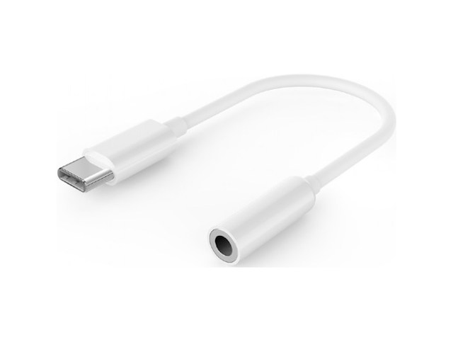 A-CM-3.5F-01 Gembird  USB type-C plug to stereo 3.5 mm audio adapter cable, white (CCA-UC3.5F-01-DAC