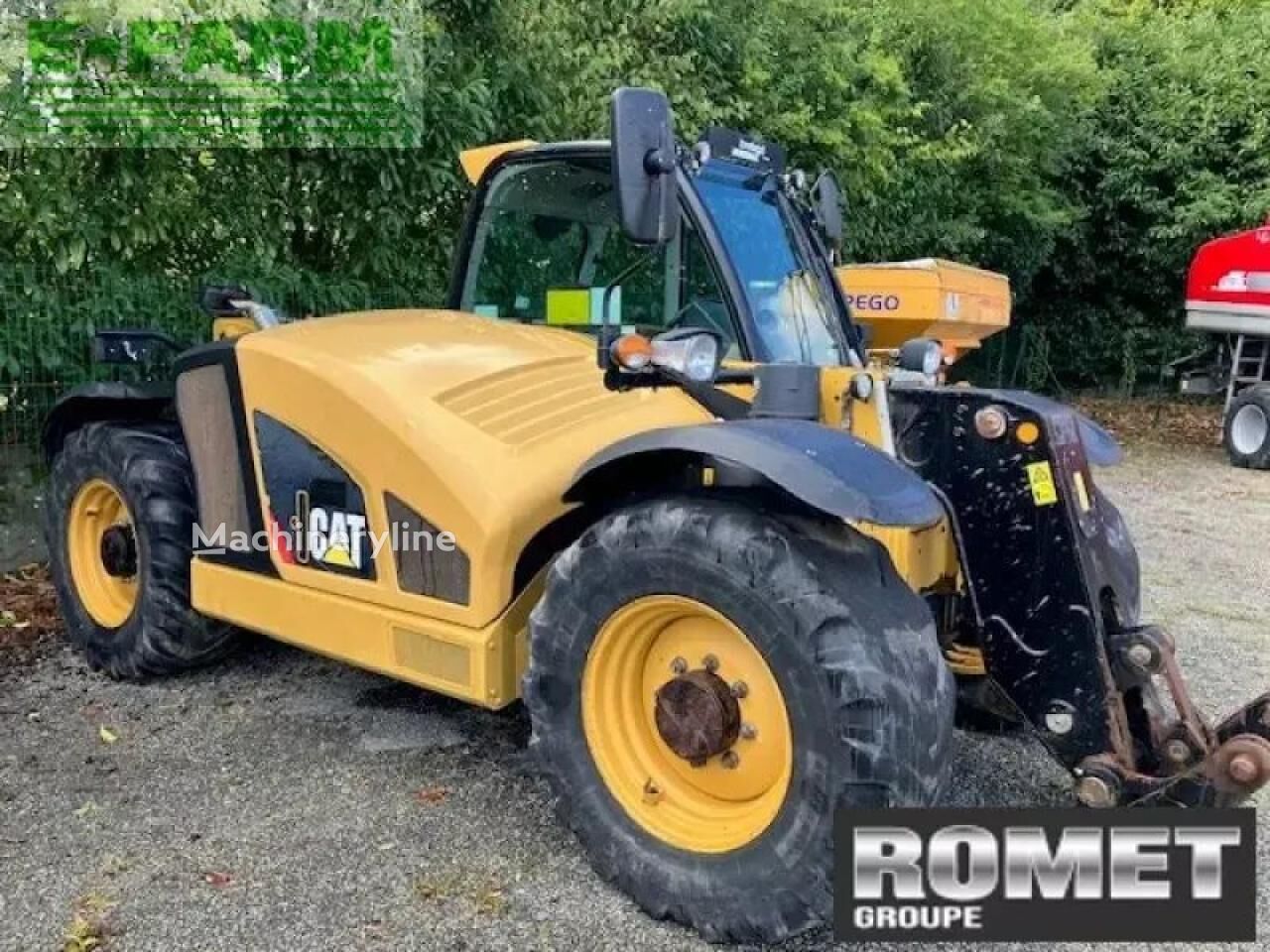 Caterpillar th357d teleskopski prednji utovarivač