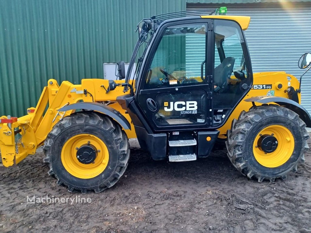 JCB 531-70 2023r 460mtg jak nowa teleskopski utovarivač