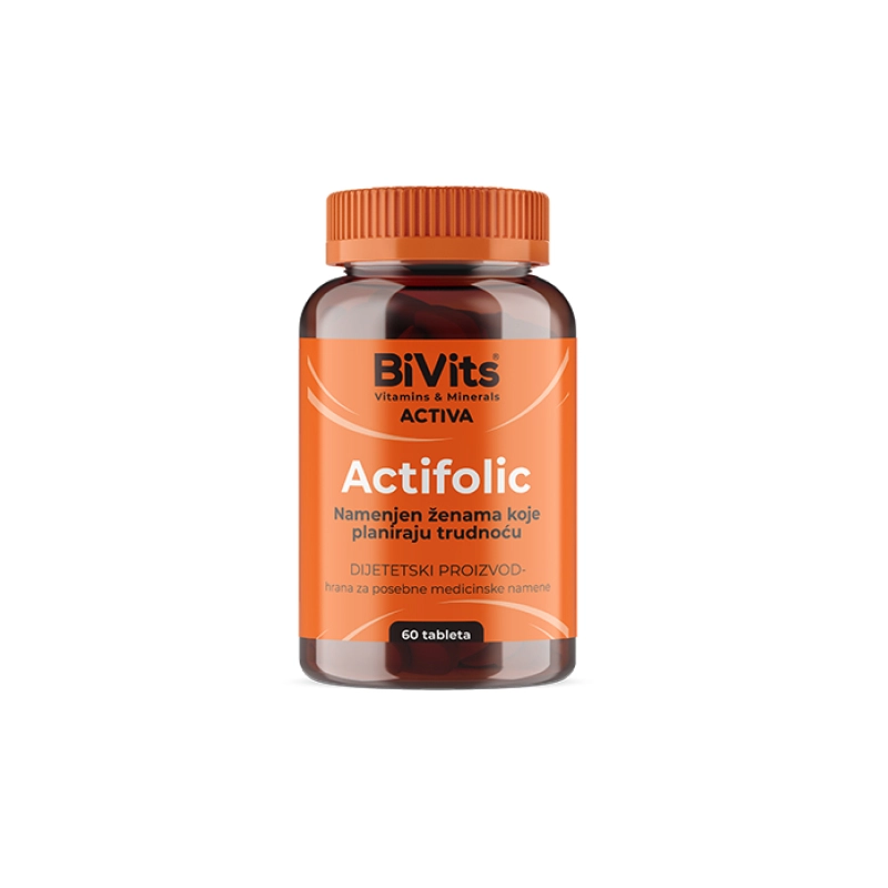 BIVITS Actifolic Tablete 60 Komada