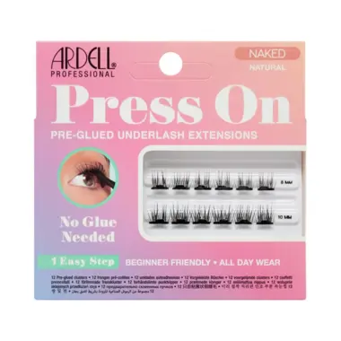 ARDELL Set Press On trepavica - Naked Natural