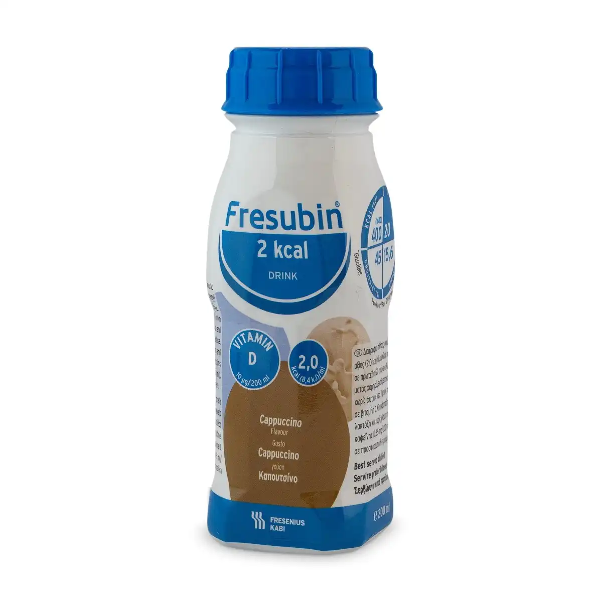 FRESUBIN Fibre Drink Cappuccino Fond 2kcal 200 Ml