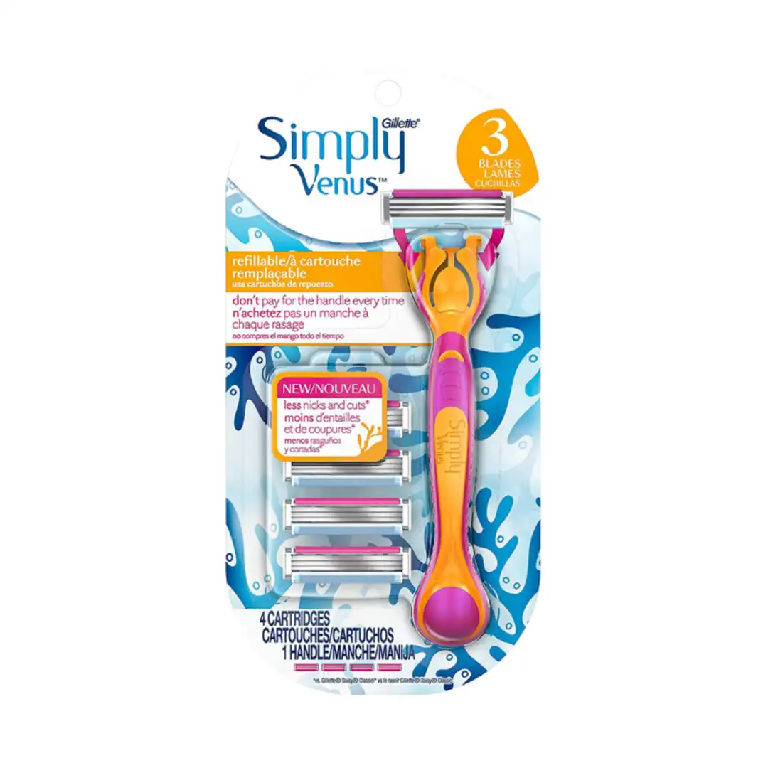 Gillette Venus Simply Hybrid, Drška + 9 Dopuna
