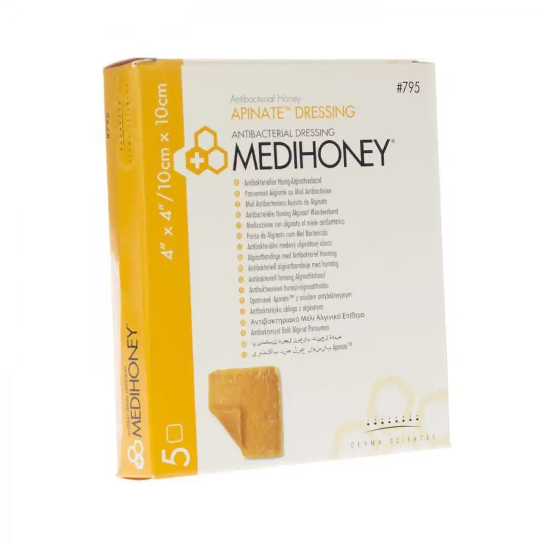 MEDIHONEY Apinate Komprese 10x10cm