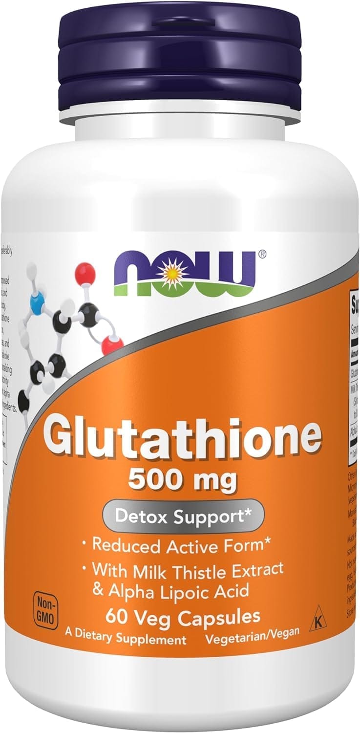 NOW Glutathione 500mg, 60 Kapsula