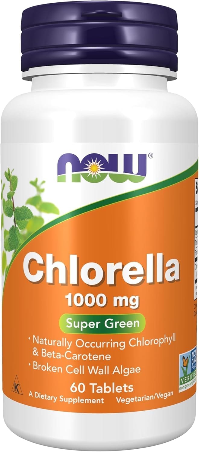 NOW Chlorella 1000mg 60kapsula