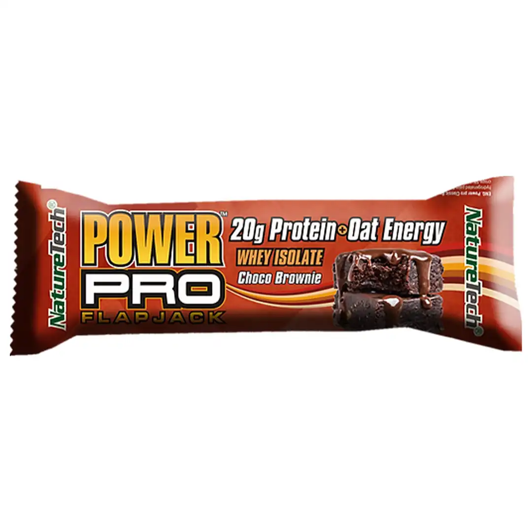 NATURETECH Power Pro Flapjack Brownie Proteinska Čokoladica 90g