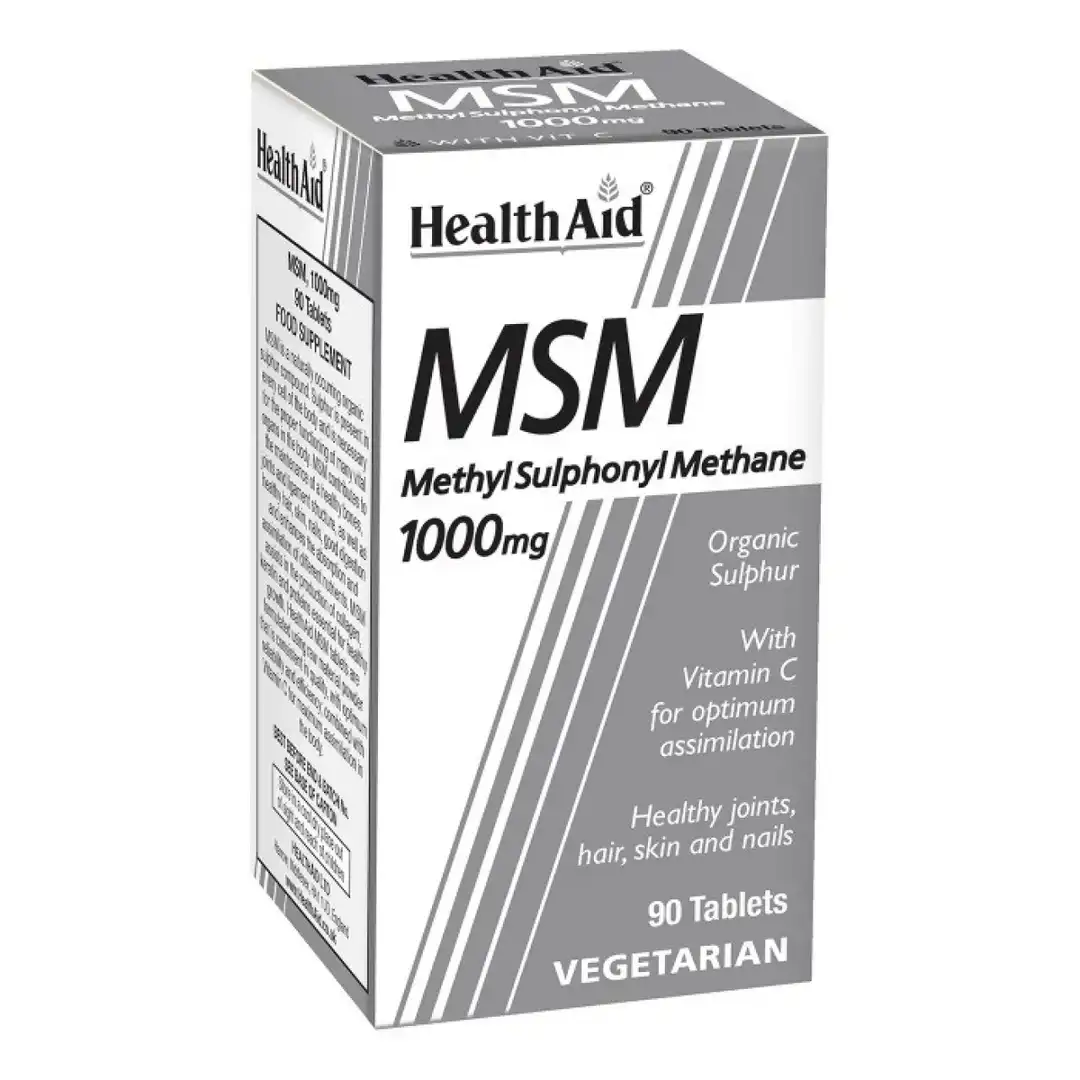 HEALTHAID MSM 1000mg 90 Tableta