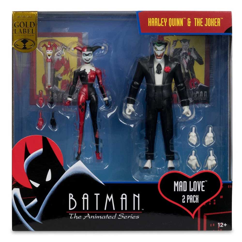 DC - BTAS Harley Quinn & The Joker (Mad Love 2 Pack) Action Figures