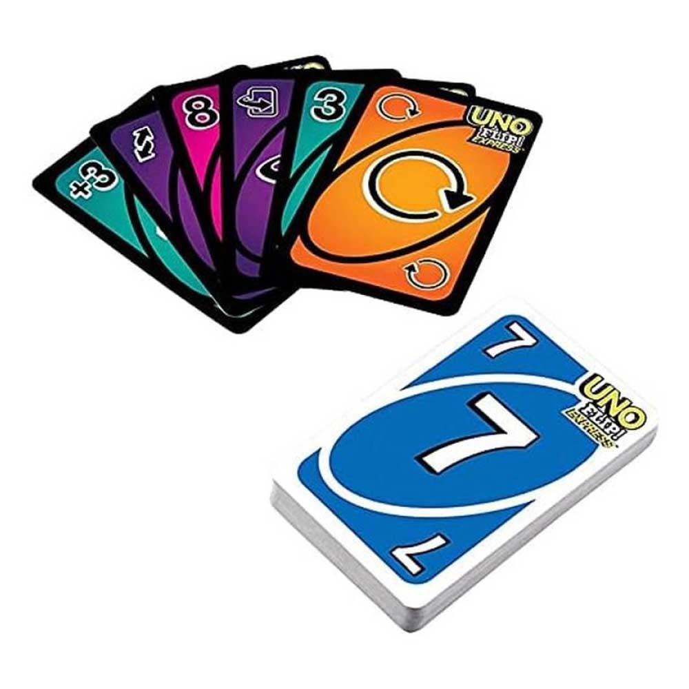 Board Game Mattel UNO Flip Express - Card Game