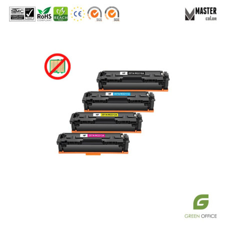 HP 207A KOMPATIBILNI TONER W2210A W221A W2212A W2213A ZA HP COLOR LASERJET PRO M255DW |MFP M282NW |MFP M283FDN |MFP M283FDW