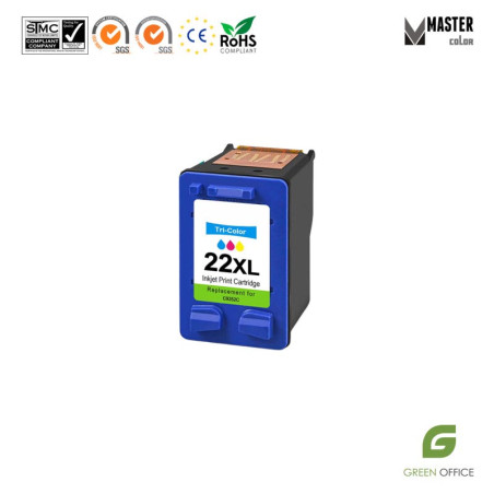 HP 22 XL KERTRIŽ C9352A TRI-COLOR KOMPATIBILNI MASTER COLOR 15 ML