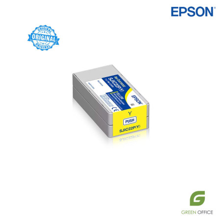EPSON SJIC22P (Y) YELLOW KERTRIDŽ ORIGINAL C33S020604