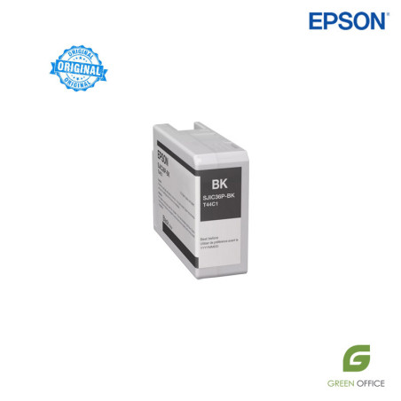 EPSON SJIC36P-BK BLACK KERTRIDŽ 80 ML (C13T44C140)