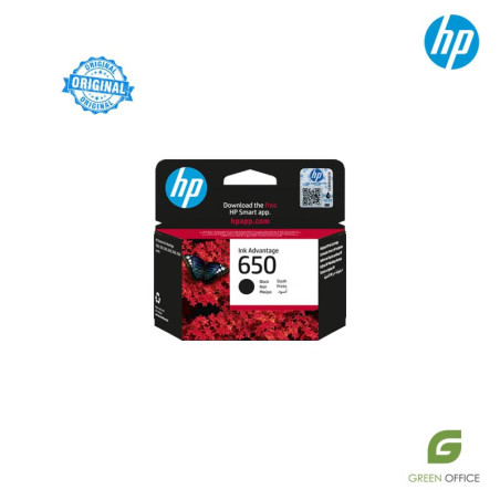 HP 650 BLACK ORIGINAL KERTRIDŽ (CZ101AE)