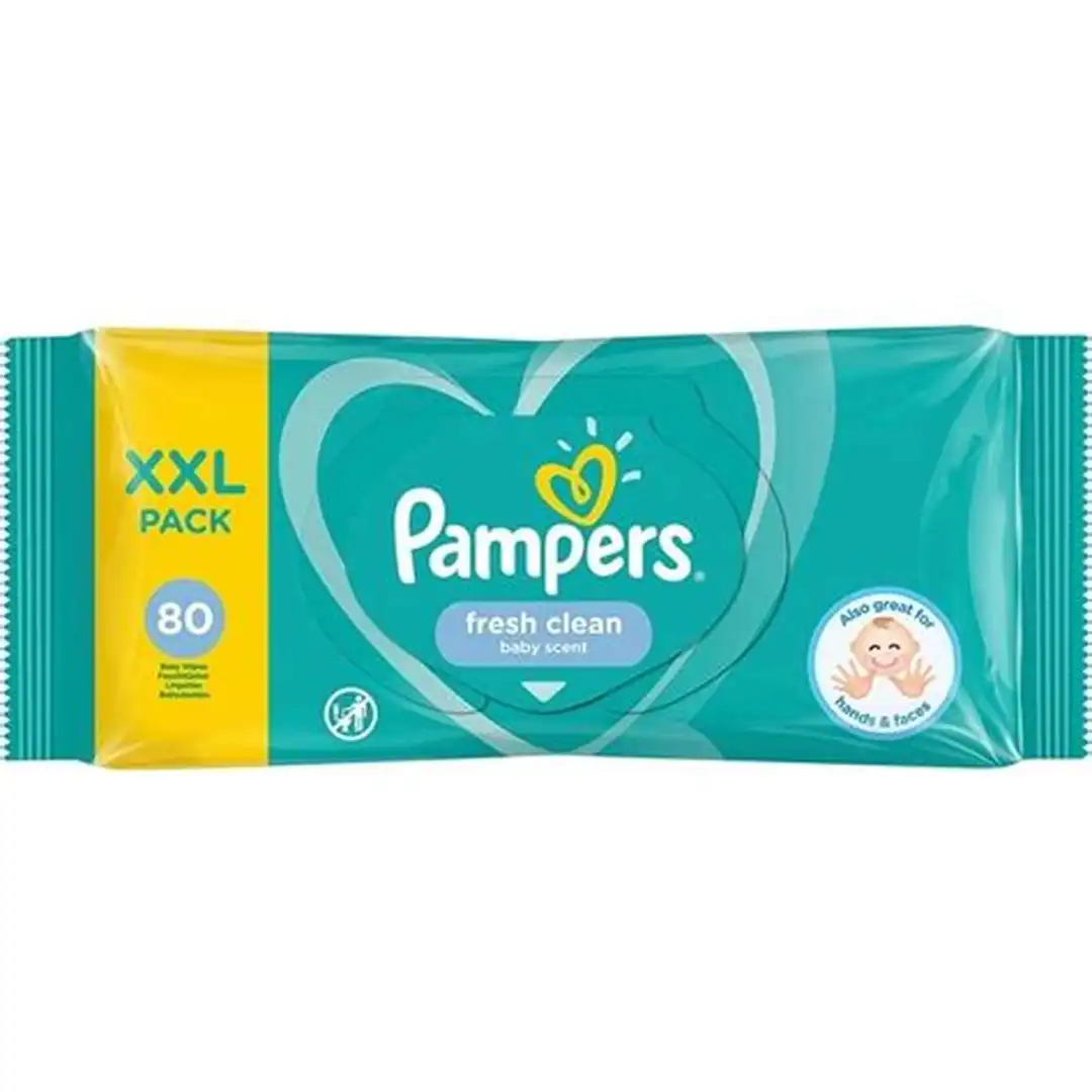 Pampers Vlažne Maramice Fresh Clean 80 Komada