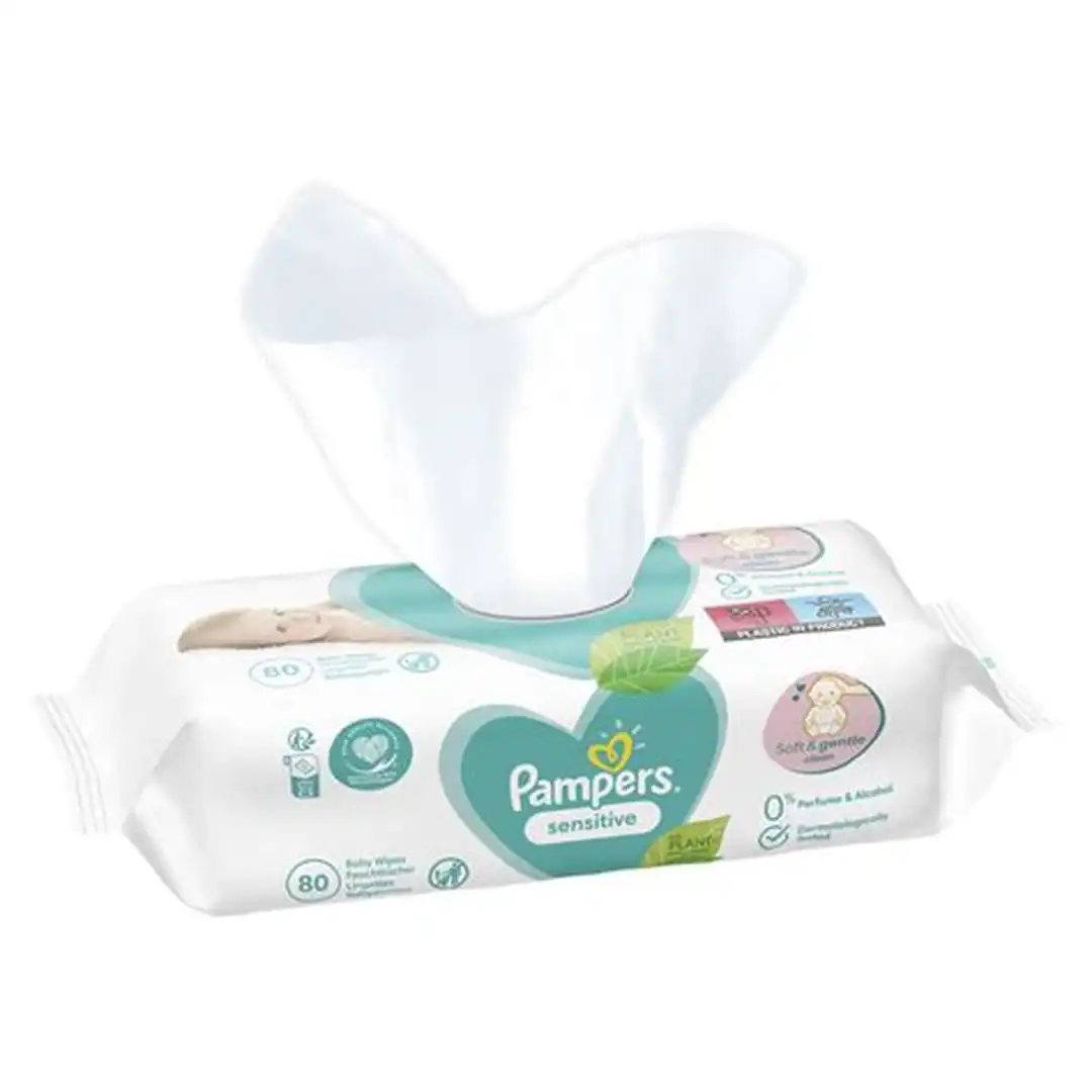 Pampers Vlažne Maramice Sensitiv, 80 Komada