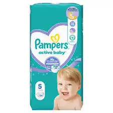 PAMPERS 5 54kom