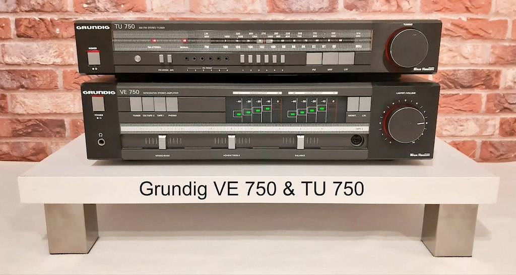 Grundig VE750 & TU750