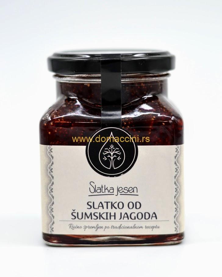 Slatko od šumskih jagoda-Slatka jesen 400g