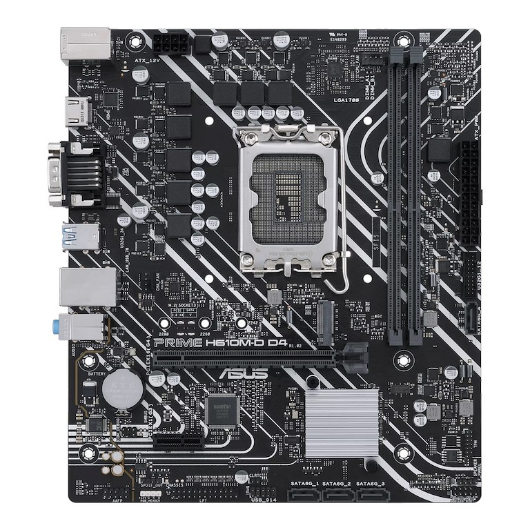 ASUS PRIME H610M-D D4 – Maticna ploca za INTEL LGA 1700