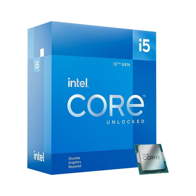 INTEL Core i5-12600KF Procesor | 12. generacija | 10 Jezgara | 4.9 GHz | LGA 1700