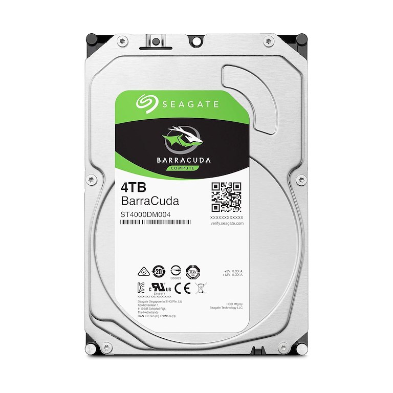SEAGATE 4TB ST4000DM004 Barracuda Guardian Sata III 3.5 256MB 5.400