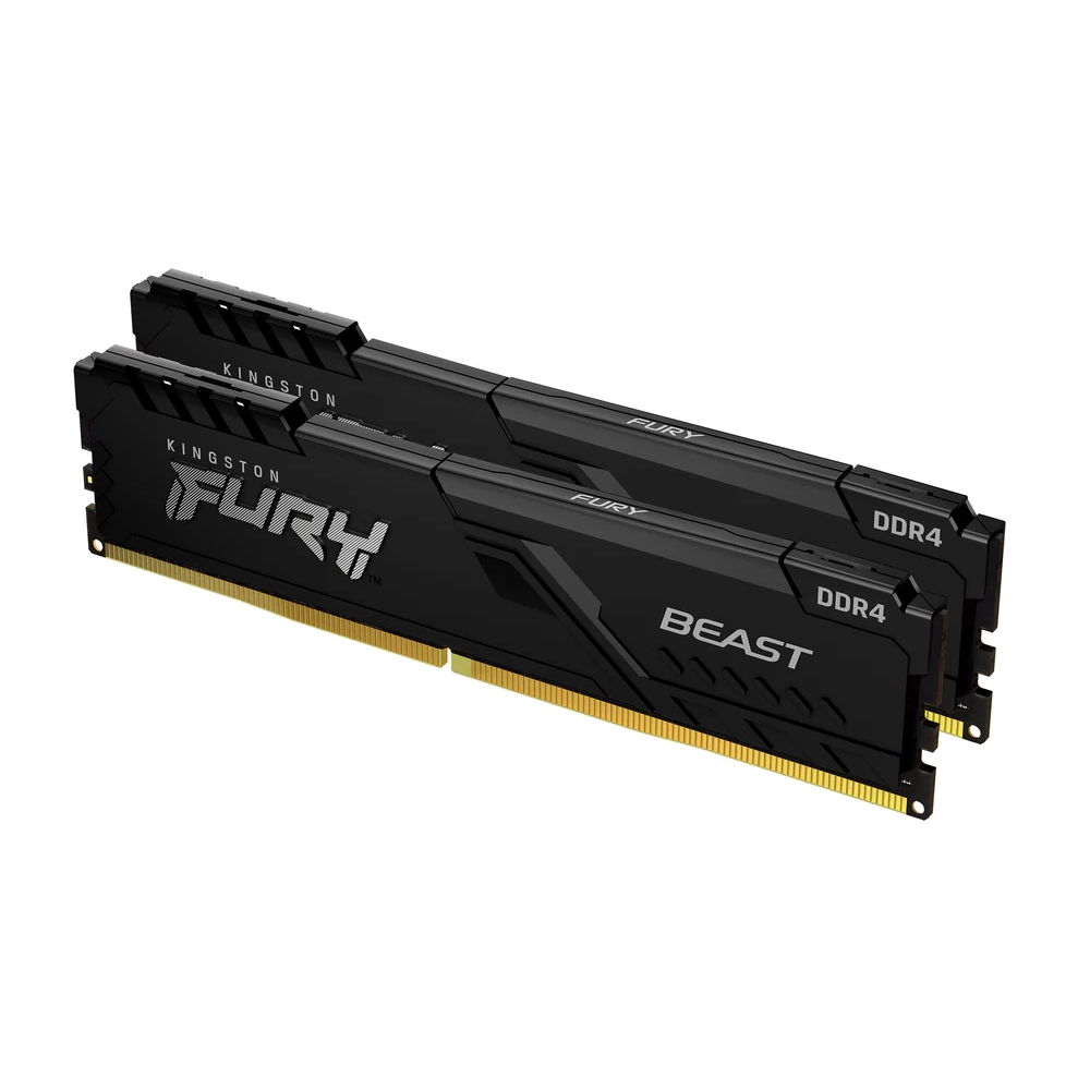 KINGSTON DDR4 32GB 3200MT/s KF432C16BBK2/32 2x16GB kit Fury Beast Black