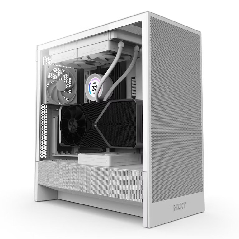 NZXT H5 Flow Gaming belo CC-H52FW-01