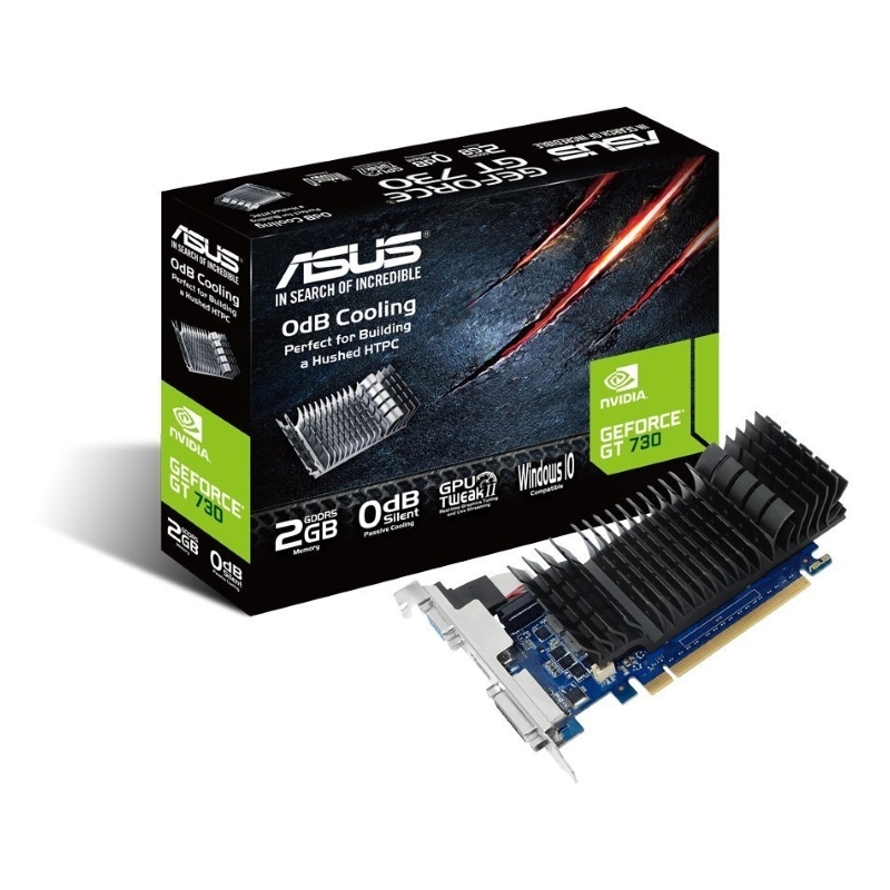 ASUS nVidia GeForce GT 730 GT730-SL-2GD5-BRK