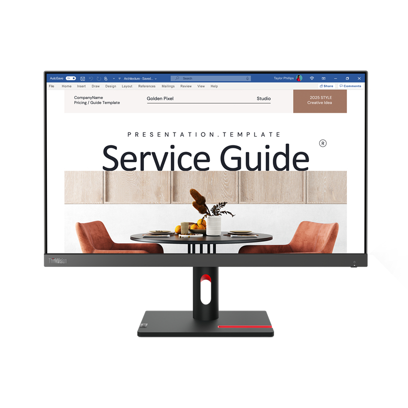23.8in LENOVO S24i-30 63DEKAT3EU ThinkVision IPS | FHD 1920×1080 | Business