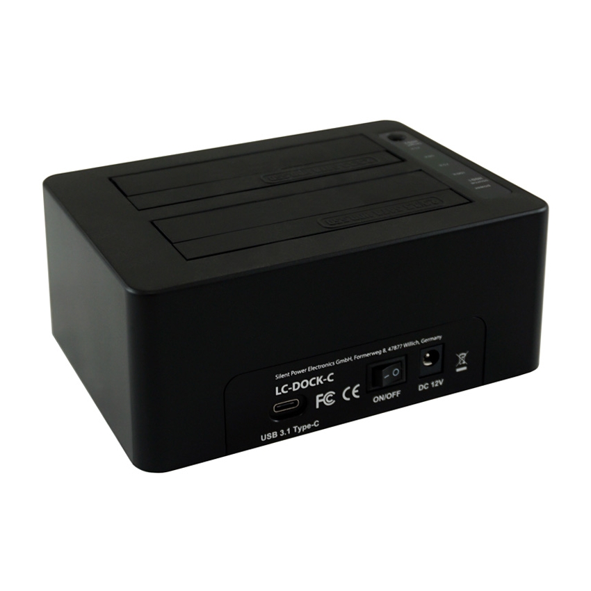 Hdd docking station LC POWER LC-DOCK-C USB 3.1 Type C