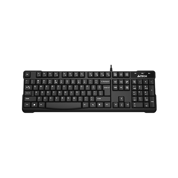 A4 TECH KR-750 ComfortKey USB US crna tastatura