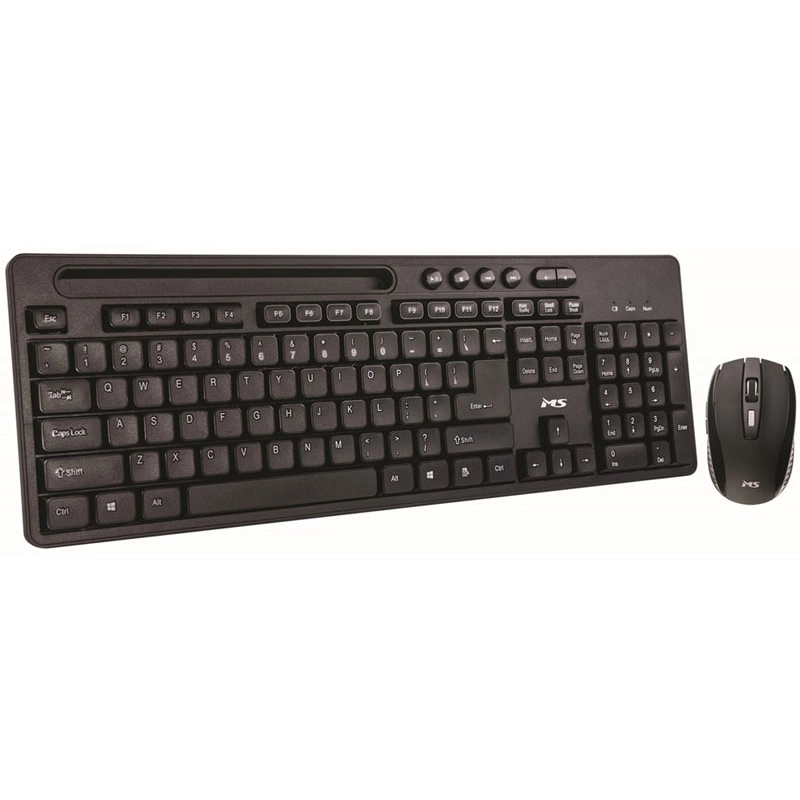 MS ALPHA M310 bezicni set tastatura i mis crna US MSP10030
