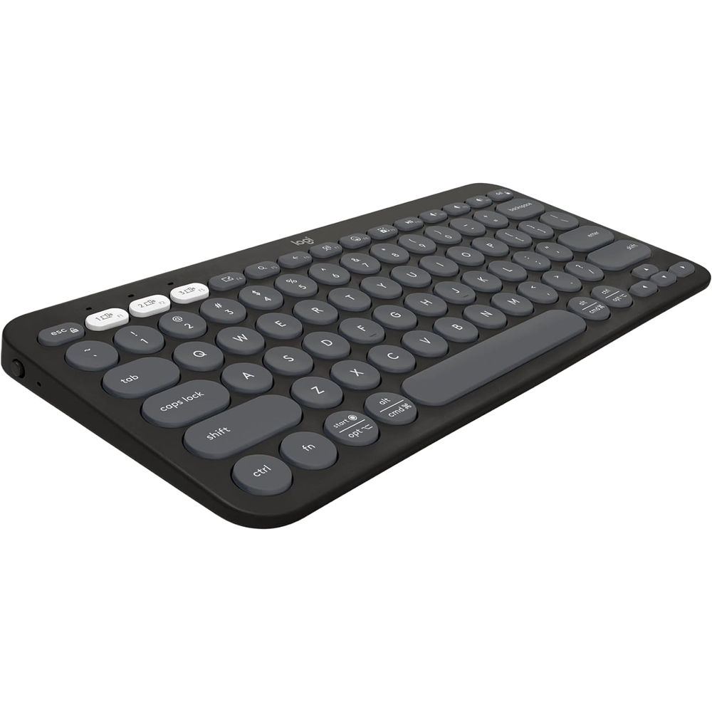 LOGITECH K380s Pebble Keys 2 Tonal Graphite