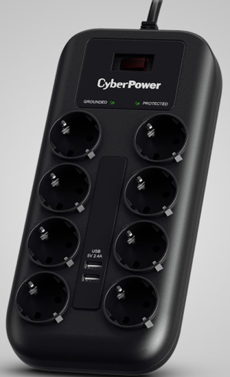 CYBERPOWER produzni kabl prenap.zast. P0820SUF0 8xSuko/2xUSB
