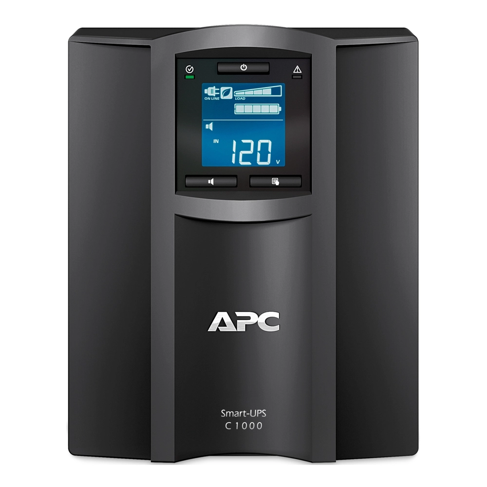 APC 1000VA/600W SMC1000IC Smart-UPS C, Line Interactive, 1000VA, Tower, 8x IEC C13