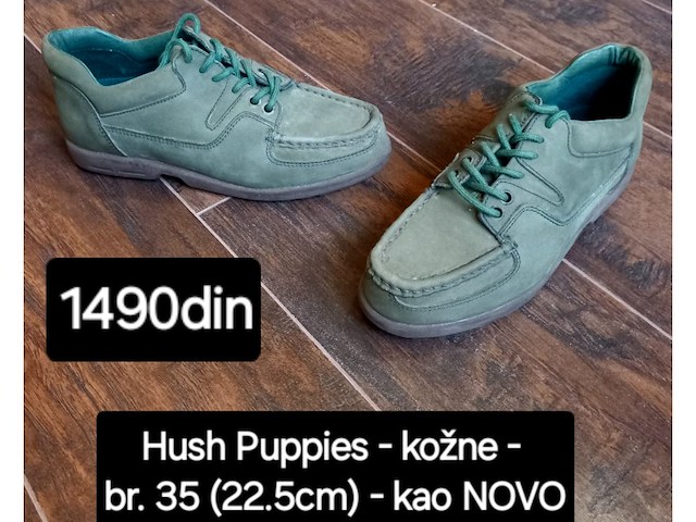 Hush Puppies cipele kožne dečije br. 35 - kao NOVO