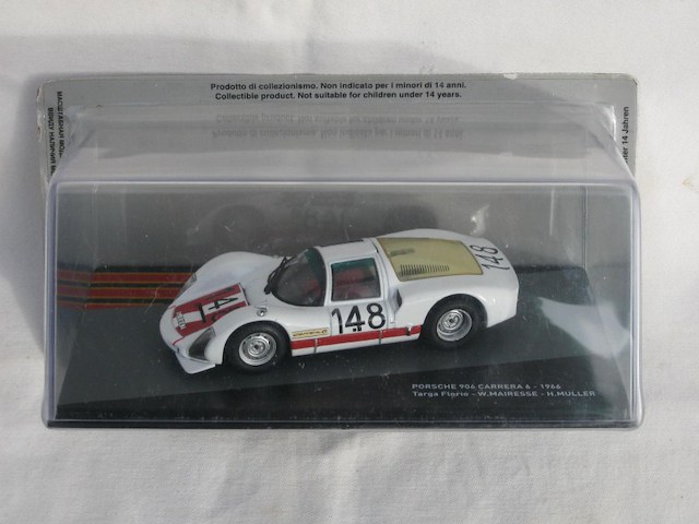 1:43 IXO/altaya porsche 906 carrera 4