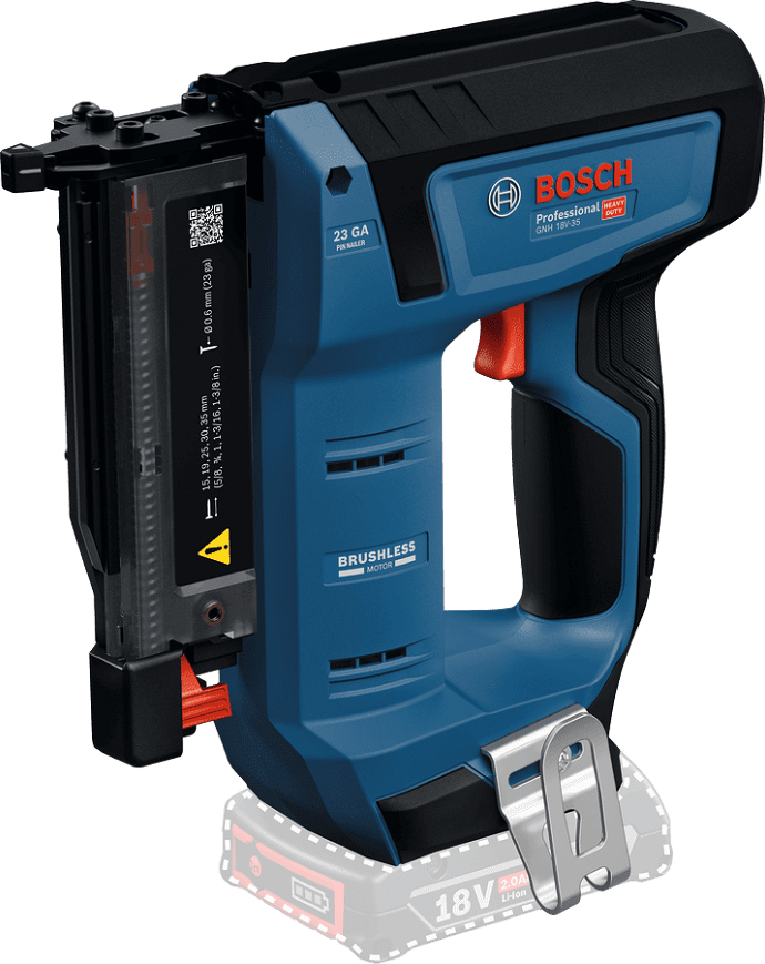 Bosch GNH 18V-35 Akumulatorski pištolj za eksere za drvo, solo