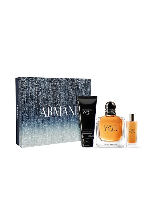 Emporio Armani Stronger With You – Luksuzni Muški Parfum Set