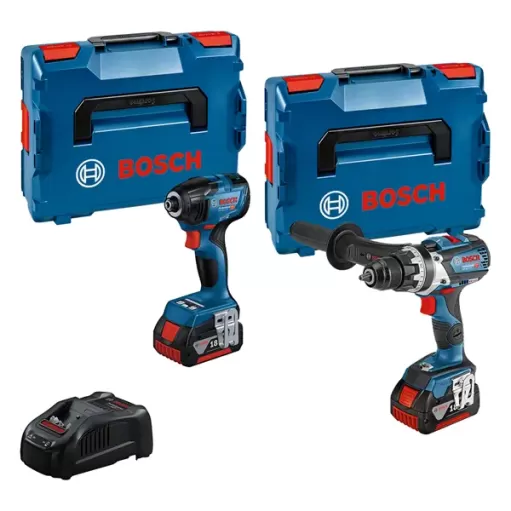 Bosch set akumulatorskih alata GSR 18V-110C + GDR 18V-210C, sa 2x5.0Ah baterije i punjačem, 0615990N2W