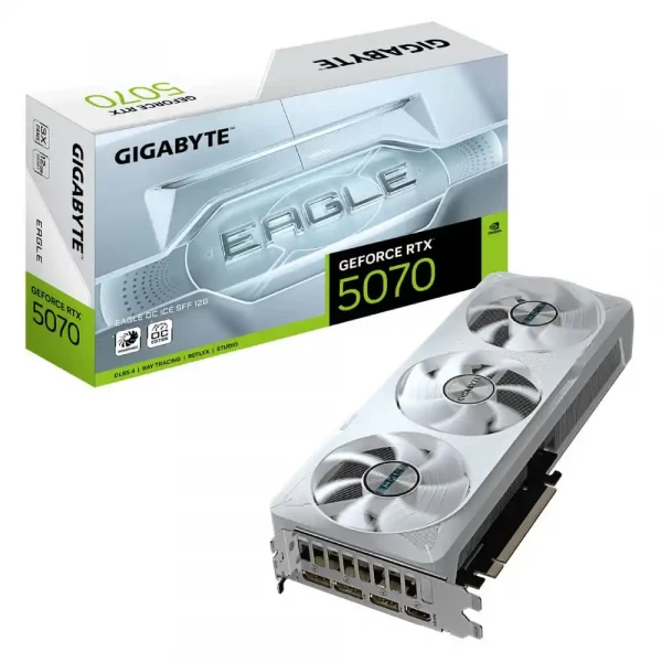 Graficka karta Gigabyte GeForce RTX 5070 Eagle OC ICE GDDR7 12GB 192bit 3xDPHDMI