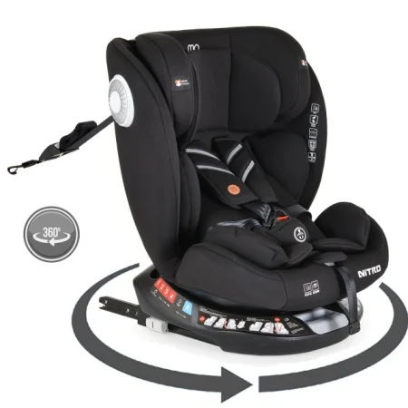 Moni NITRO Isofix rotaciono auto sedište 0-36kg Black