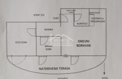 Zvezdara - Mirijevo - 56m2+10m2 ID#24730