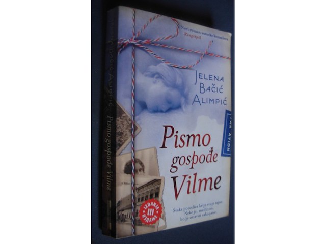 PISMO GOSPOĐE VILME - Jelena Bačić Alimpić