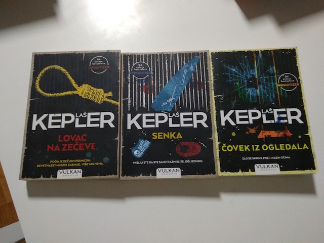 LAS KEPLER - knjige sa slike