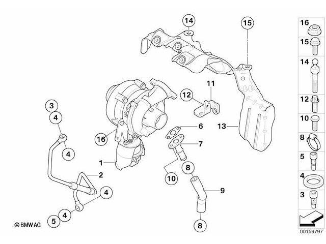 Mini Cooper 1.6D Cev Turbine 07-10,NOVO