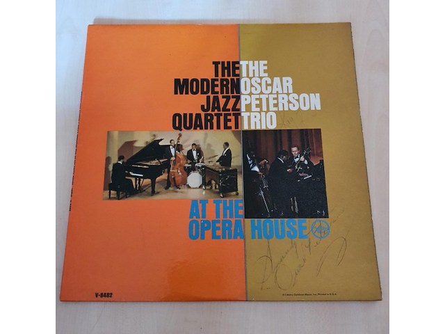 Modern Jazz Quartet &;;; Oscar Peterson Trio /Sa potpisima