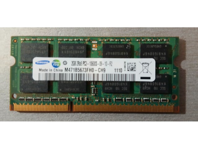 RAM MEMORIJA ZA LAPTOP 2GB DDR3